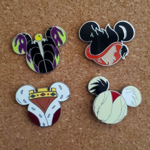 Disney | Other | Disney Villian Pins | Poshmark